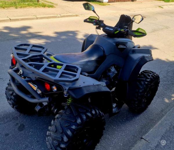 Pelēks Can-Am Renegade 2017 Klaipėda, ar dzinēja tilpumu 1.00 L un nobraukumu 5 tūkst. km par 9999 €, foto 5 vietnē AUTOMOTO.COM.LV