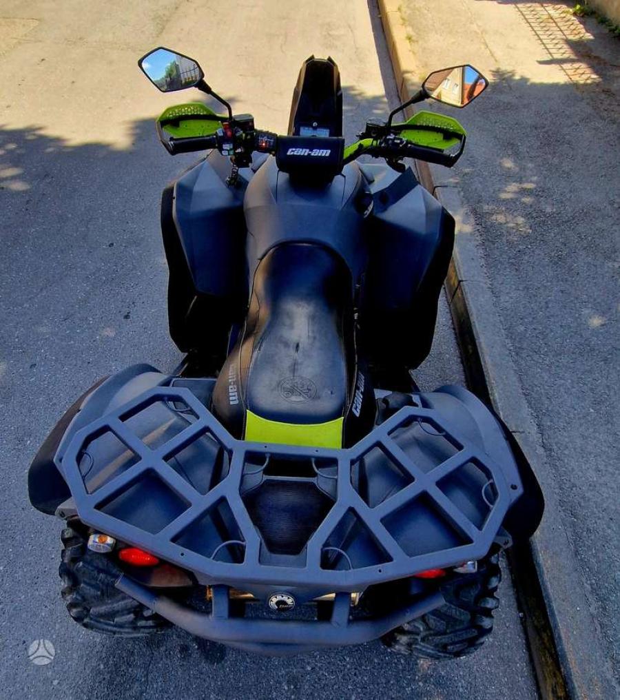 Pelēks Can-Am Renegade 2017 Klaipėda, ar dzinēja tilpumu 1.00 L un nobraukumu 5 tūkst. km par 9999 €, foto 7 vietnē AUTOMOTO.COM.LV