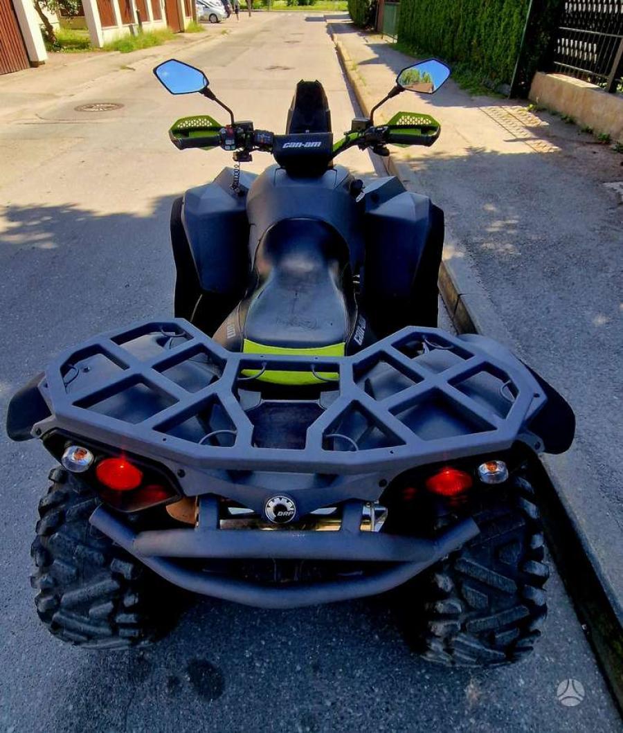 Pelēks Can-Am Renegade 2017 Klaipėda, ar dzinēja tilpumu 1.00 L un nobraukumu 5 tūkst. km par 9999 €, foto 10 vietnē AUTOMOTO.COM.LV
