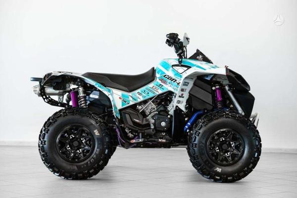 Pelēks Can-Am Renegade 2025 Tukums, ar dzinēja tilpumu 1.00 L un nobraukumu 1 tūkst. km par 19999 €, foto 3 vietnē AUTOMOTO.COM.LV