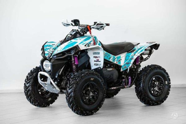 Pelēks Can-Am Renegade 2025 Tukums, ar dzinēja tilpumu 1.00 L un nobraukumu 1 tūkst. km par 19999 €, foto 4 vietnē AUTOMOTO.COM.LV