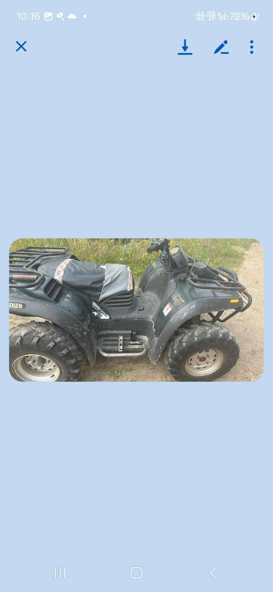Can-Am Renegade 2006 в Паневежис, объемом двигателя 0.00 л и пробегом 2 тыс. км за 1200 €, фото 2 на AUTOMOTO.COM.LV