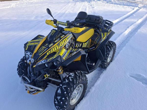 Can-Am Renegade 2007 Panevēža, ar dzinēja tilpumu 0.80 L un nobraukumu 7 tūkst. km par 6500 €, foto 3 vietnē AUTOMOTO.COM.LV
