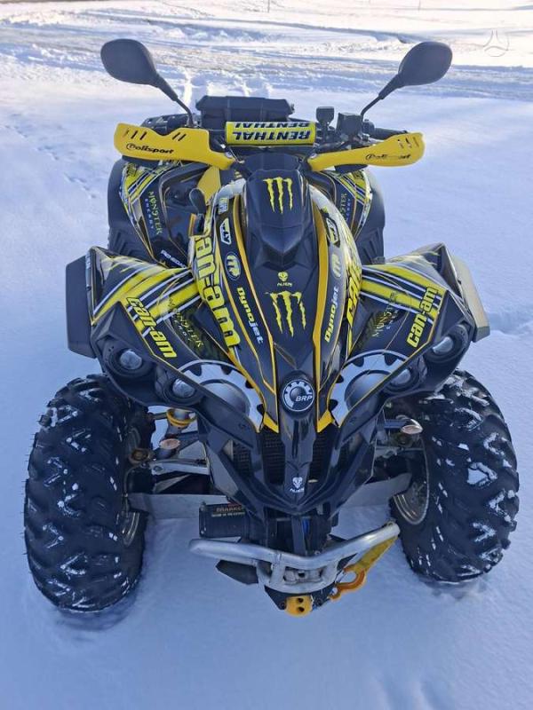 Can-Am Renegade 2007 Panevēža, ar dzinēja tilpumu 0.80 L un nobraukumu 7 tūkst. km par 6500 €, foto 4 vietnē AUTOMOTO.COM.LV