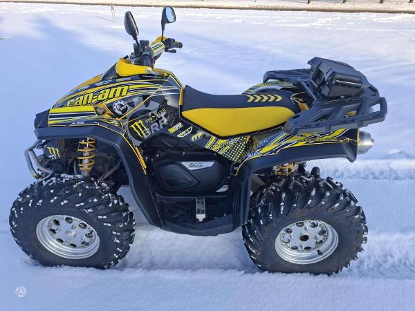 Can-Am Renegade 2007 Panevēža, ar dzinēja tilpumu 0.80 L un nobraukumu 7 tūkst. km par 6500 €, foto 6 vietnē AUTOMOTO.COM.LV