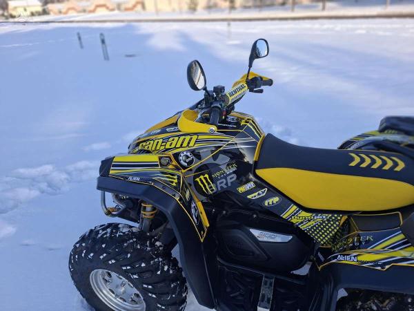 Can-Am Renegade 2007 Panevēža, ar dzinēja tilpumu 0.80 L un nobraukumu 7 tūkst. km par 6500 €, foto 9 vietnē AUTOMOTO.COM.LV