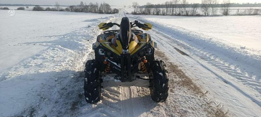 Can-Am Renegade 2009 in Naujoji Akmene, with an engine capacity of 1.00 L and mileage of 5 thousand km for 6500 €, photo 2 on AUTOMOTO.COM.LV
