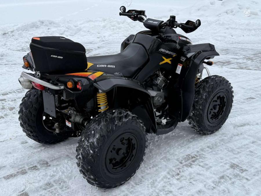 Can-Am Renegade 2009 Prienai, ar dzinēja tilpumu 0.80 L un nobraukumu 4 tūkst. km par 6850 €, foto 5 vietnē AUTOMOTO.COM.LV