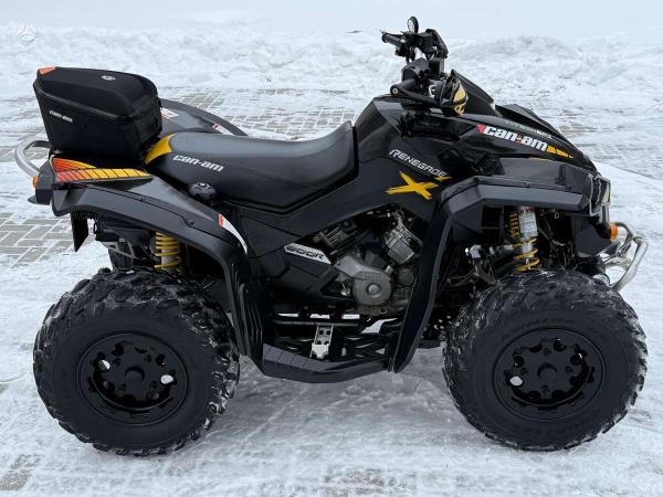 Can-Am Renegade 2009 in Prienai, with an engine capacity of 0.80 L and mileage of 4 thousand km for 6850 €, photo 6 on AUTOMOTO.COM.LV