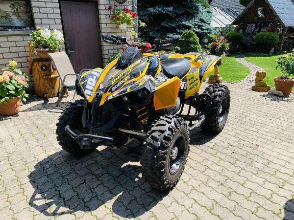 Can-Am Renegade 2009 Tauragė, ar dzinēja tilpumu 0.50 L un nobraukumu 12 tūkst. km par 4800 €, foto 1 vietnē AUTOMOTO.COM.LV