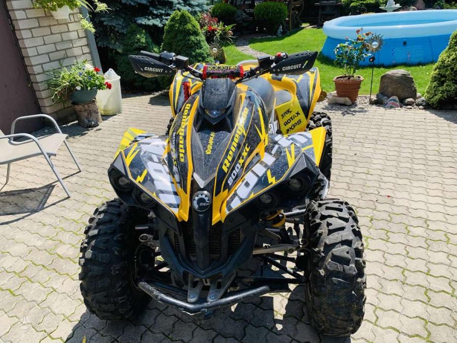 Can-Am Renegade 2009 в Таураге, объемом двигателя 0.50 л и пробегом 12 тыс. км за 4800 €, фото 7 на AUTOMOTO.COM.LV