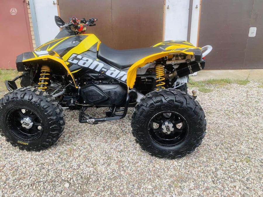 Can-Am Renegade 2009 in Taurage, with an engine capacity of 0.50 L and mileage of 7 thousand km for 4700 €, photo 8 on AUTOMOTO.COM.LV