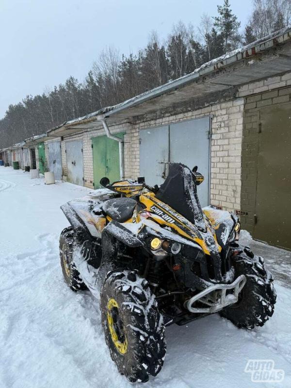 Can-Am Renegade 2011 в Вильнюс, объемом двигателя 0.80 л и пробегом 0 тыс. км за 6300 €, фото 6 на AUTOMOTO.COM.LV