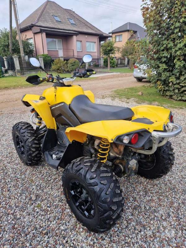 Can-Am Renegade 2012 в Таураге, объемом двигателя 0.50 л и пробегом 5 тыс. км за 6000 €, фото 3 на AUTOMOTO.COM.LV