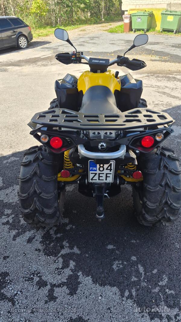 Can-Am Renegade 2014 Tallina vietnē Can-Am Renegade 2014 Tallina, ar dzinēja tilpumu 1.00 L un nobraukumu 0 tūkst. km par 9500 €, foto 8 vietnē AUTOMOTO.COM.LV