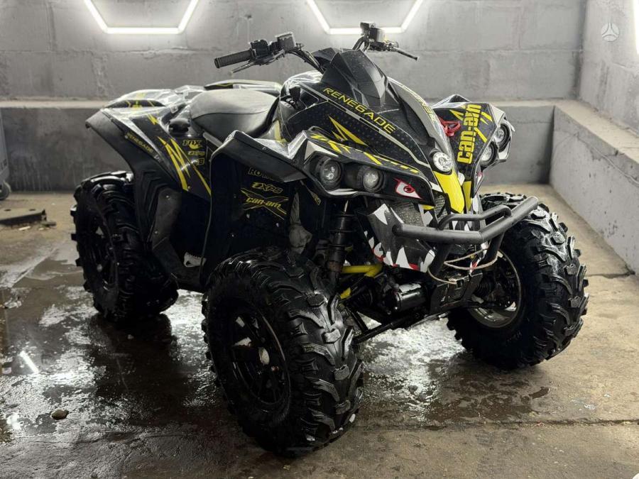 Can-Am Renegade 2015 в Вильнюс, объемом двигателя 0.80 л и пробегом 5 тыс. км за 5800 €, фото 2 на AUTOMOTO.COM.LV