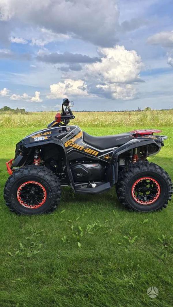 Can-Am Renegade 2016 в Паневежис, объемом двигателя 0.85 л и пробегом 9 тыс. км за 8500 €, фото 1 на AUTOMOTO.COM.LV