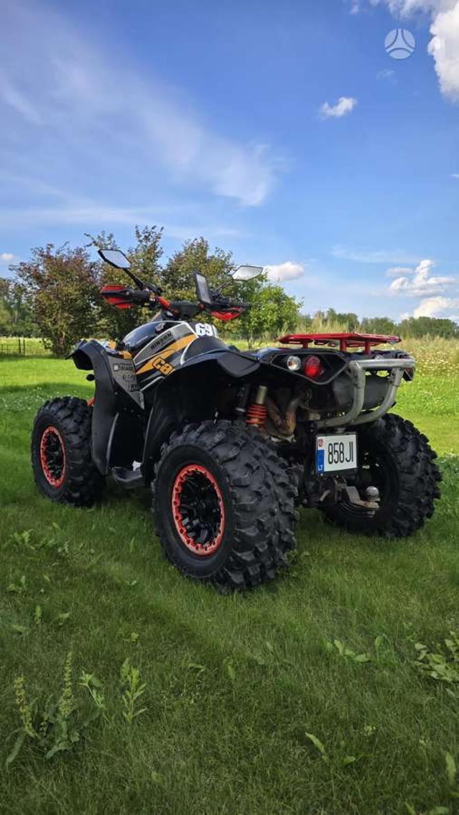 Can-Am Renegade 2016 в Паневежис, объемом двигателя 0.85 л и пробегом 9 тыс. км за 8500 €, фото 4 на AUTOMOTO.COM.LV
