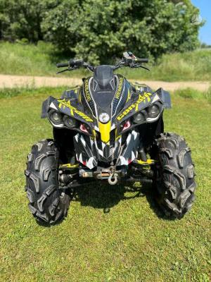 Can-Am Renegade 2016 Šalčininkai, ar dzinēja tilpumu 0.80 L un nobraukumu 4 tūkst. km par 6000 €, foto  vietnē AUTOMOTO.COM.LV