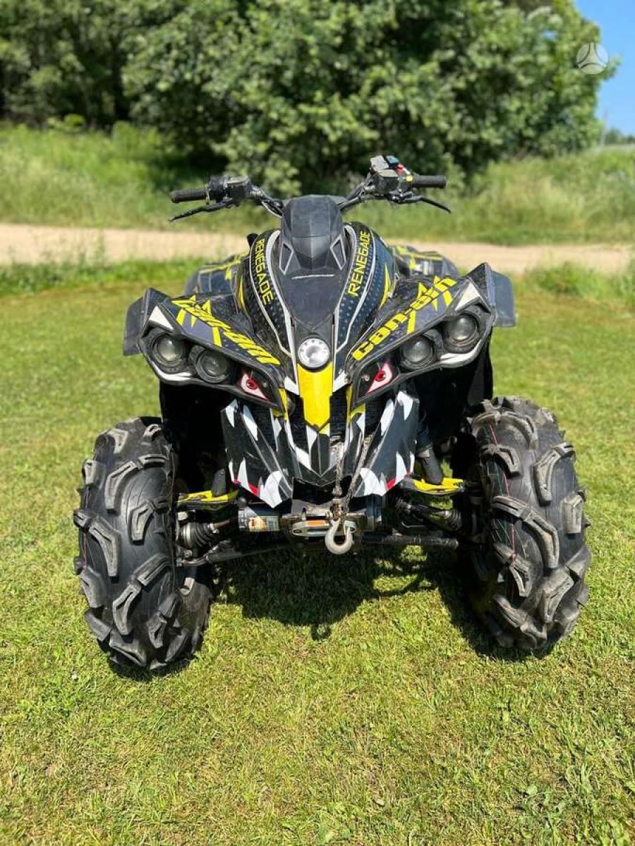Can-Am Renegade 2016 Šalčininkai, ar dzinēja tilpumu 0.80 L un nobraukumu 4 tūkst. km par 6000 €, foto 1 vietnē AUTOMOTO.COM.LV