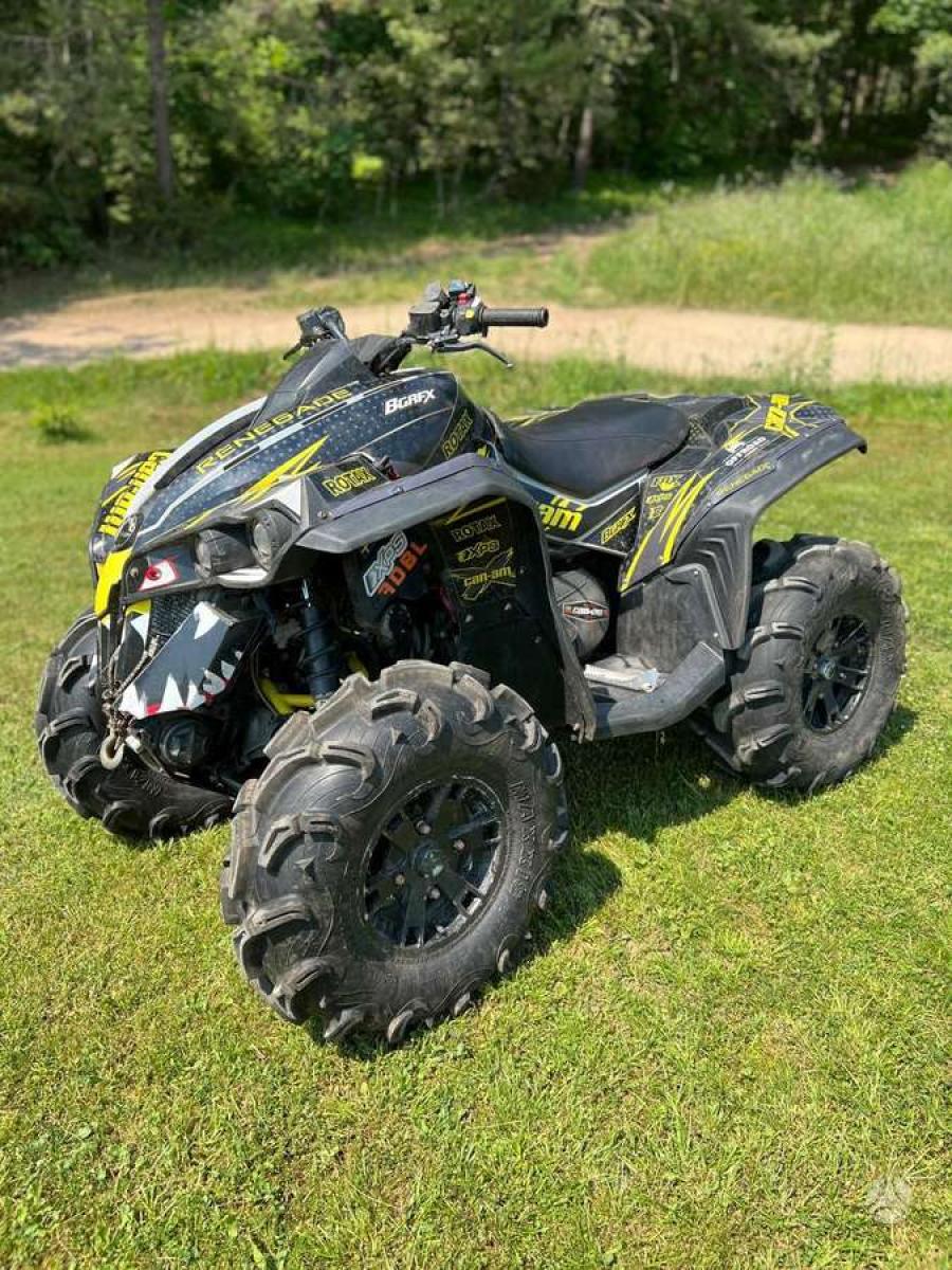 Can-Am Renegade 2016 Šalčininkai, ar dzinēja tilpumu 0.80 L un nobraukumu 4 tūkst. km par 6000 €, foto 7 vietnē AUTOMOTO.COM.LV