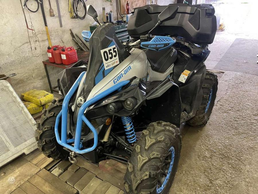 Can-Am Renegade 2017 Kauņa, ar dzinēja tilpumu 1.00 L un nobraukumu 6 tūkst. km par 9500 €, foto 1 vietnē AUTOMOTO.COM.LV