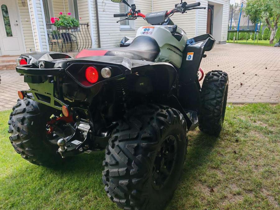 Can-Am Renegade 2017 in Mazeikiai, with an engine capacity of 0.85 L and mileage of 5 thousand km for 7200 €, photo 3 on AUTOMOTO.COM.LV