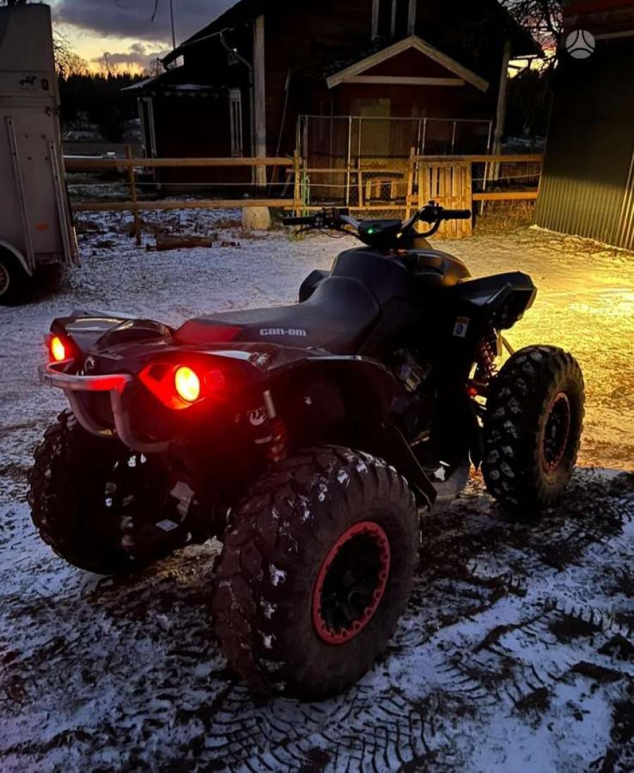 Can-Am Renegade 2018 Viļņa, ar dzinēja tilpumu 0.65 L un nobraukumu 2 tūkst. km par 8000 €, foto 3 vietnē AUTOMOTO.COM.LV