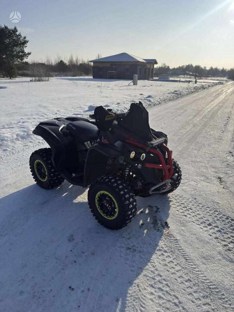 Can-Am Renegade 2018 Jonava, ar dzinēja tilpumu 1.00 L un nobraukumu 9 tūkst. km par 8800 €, foto 2 vietnē AUTOMOTO.COM.LV