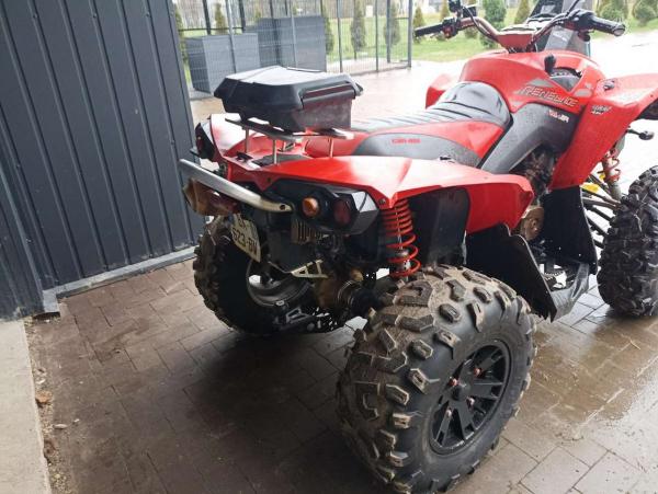 Red Can-Am Renegade 2007 in Ariogala, with an engine capacity of 0.80 L and mileage of 8 thousand km for 5200 €, photo 3 on AUTOMOTO.COM.LV