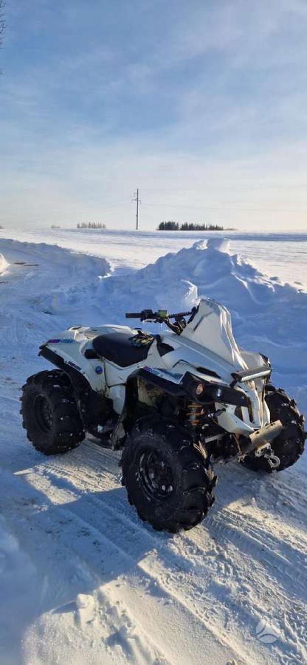 White Can-Am Renegade 2007 in Plunge, with an engine capacity of 0.80 L and mileage of 6 thousand km for 5500 €, photo 1 on AUTOMOTO.COM.LV