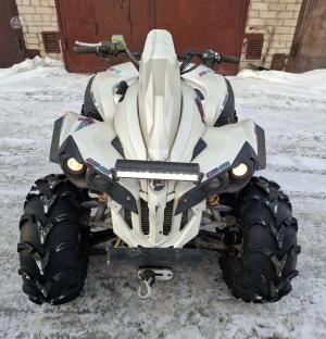 Белый Can-Am Renegade 2008 в Электренай, объемом двигателя 0.80 л и пробегом 5 тыс. км за 5600 €, фото  на AUTOMOTO.COM.LV