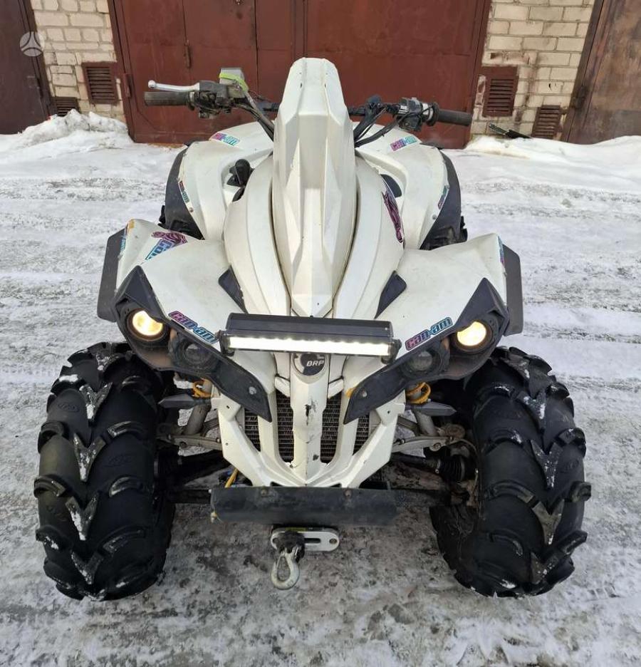 Белый Can-Am Renegade 2008 в Электренай, объемом двигателя 0.80 л и пробегом 5 тыс. км за 5600 €, фото 1 на AUTOMOTO.COM.LV