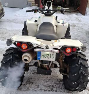 Белый Can-Am Renegade 2008 в Электренай, объемом двигателя 0.80 л и пробегом 5 тыс. км за 5600 €, фото 5 на AUTOMOTO.COM.LV