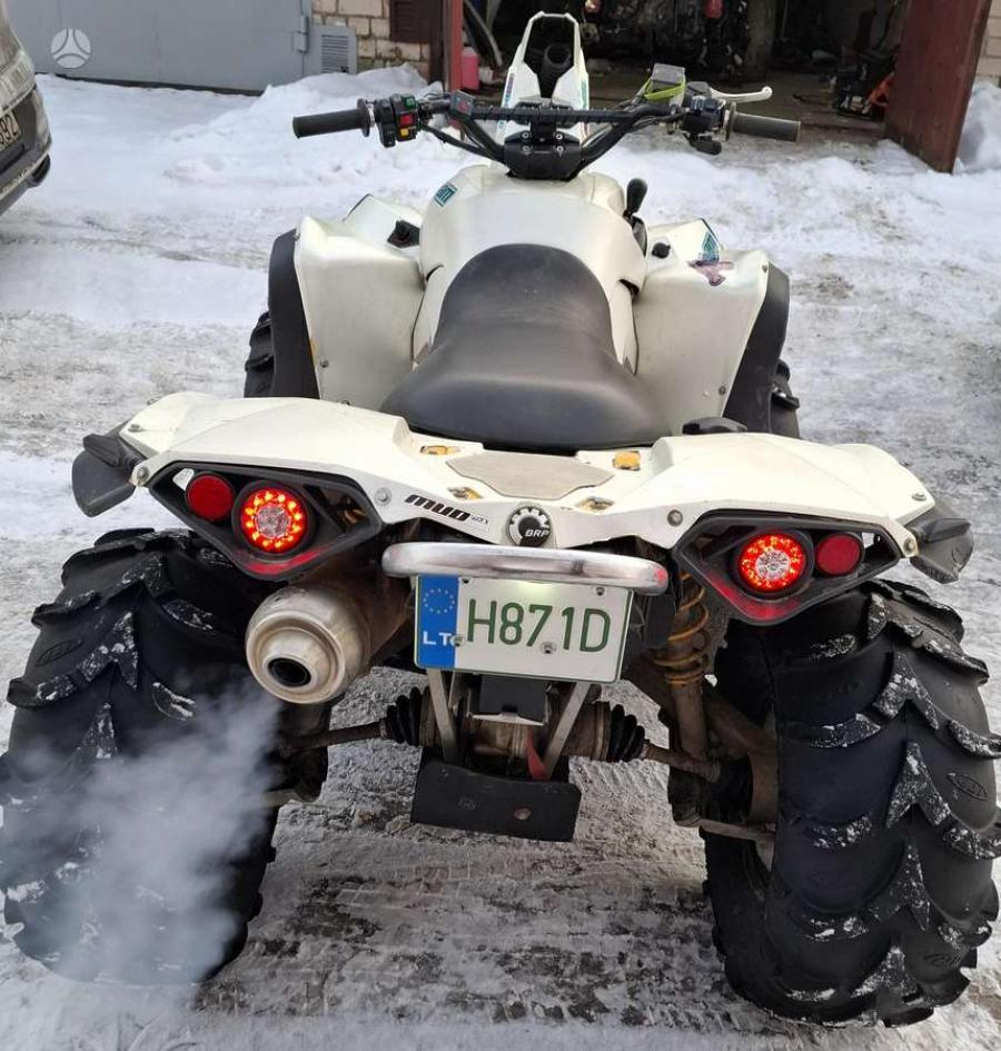 Белый Can-Am Renegade 2008 в Электренай, объемом двигателя 0.80 л и пробегом 5 тыс. км за 5600 €, фото 5 на AUTOMOTO.COM.LV