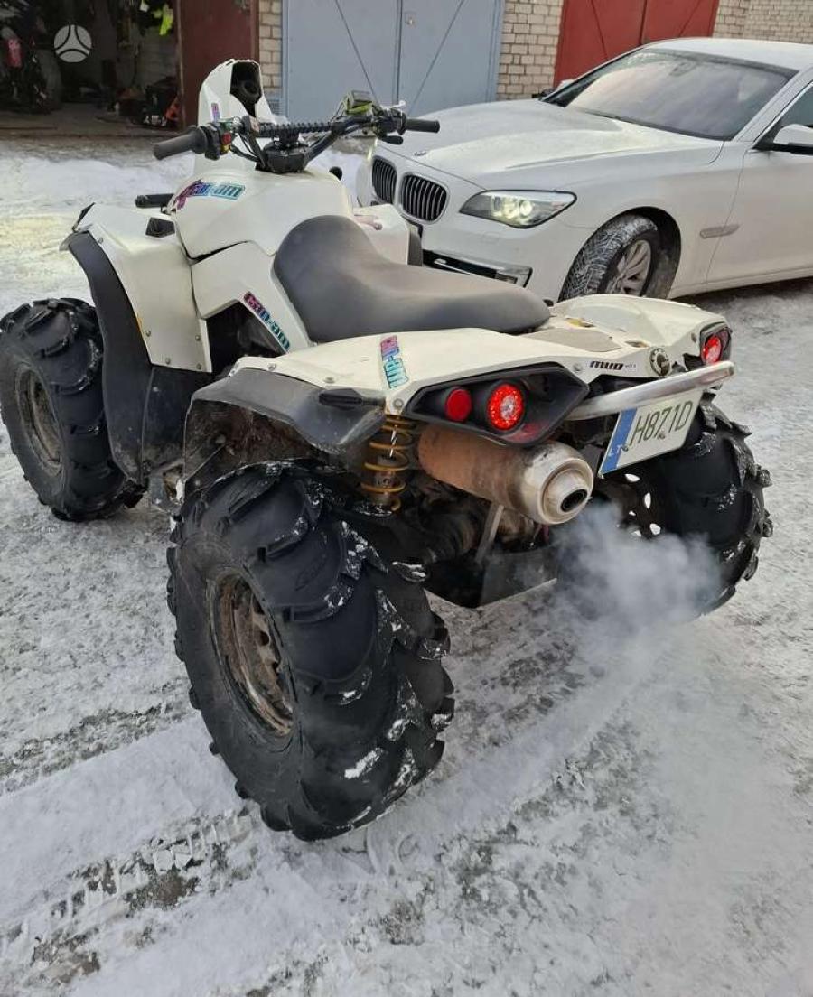 Белый Can-Am Renegade 2008 в Электренай, объемом двигателя 0.80 л и пробегом 5 тыс. км за 5600 €, фото 9 на AUTOMOTO.COM.LV