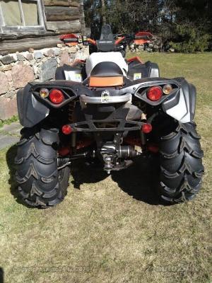 White Can-Am Renegade 2018 in Tallinn, with an engine capacity of 0.57 L and mileage of 0 thousand km for 8700 €, photo 5 on AUTOMOTO.COM.LV