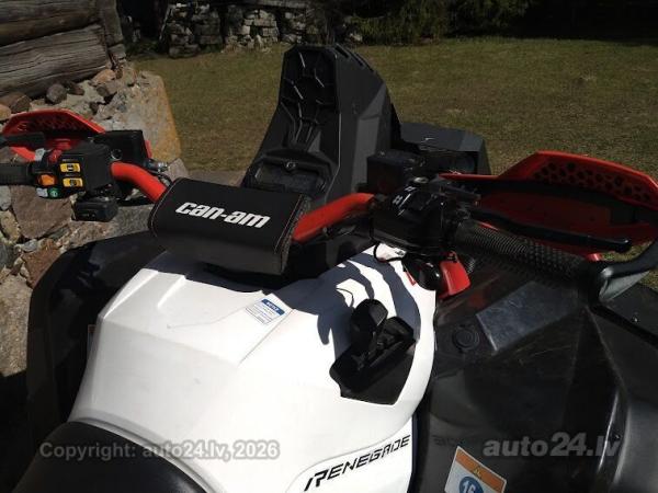 Белый Can-Am Renegade 2018 в Таллин, объемом двигателя 0.57 л и пробегом 0 тыс. км за 8700 €, фото 6 на AUTOMOTO.COM.LV
