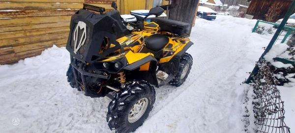 Yellow Can-Am Renegade 2007 in Svencionys, with an engine capacity of 0.80 L and mileage of 1000 thousand km for 6500 €, photo 2 on AUTOMOTO.COM.LV