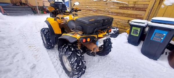 Yellow Can-Am Renegade 2007 in Svencionys, with an engine capacity of 0.80 L and mileage of 1000 thousand km for 6500 €, photo 3 on AUTOMOTO.COM.LV