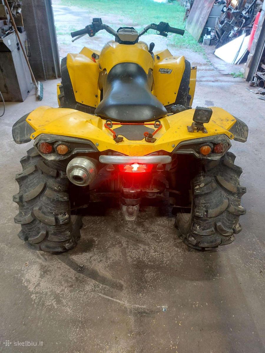 Dzeltens Can-Am Renegade 2007 Kretinga, ar dzinēja tilpumu 0.80 L un nobraukumu 0 tūkst. km par 5500 €, foto 4 vietnē AUTOMOTO.COM.LV
