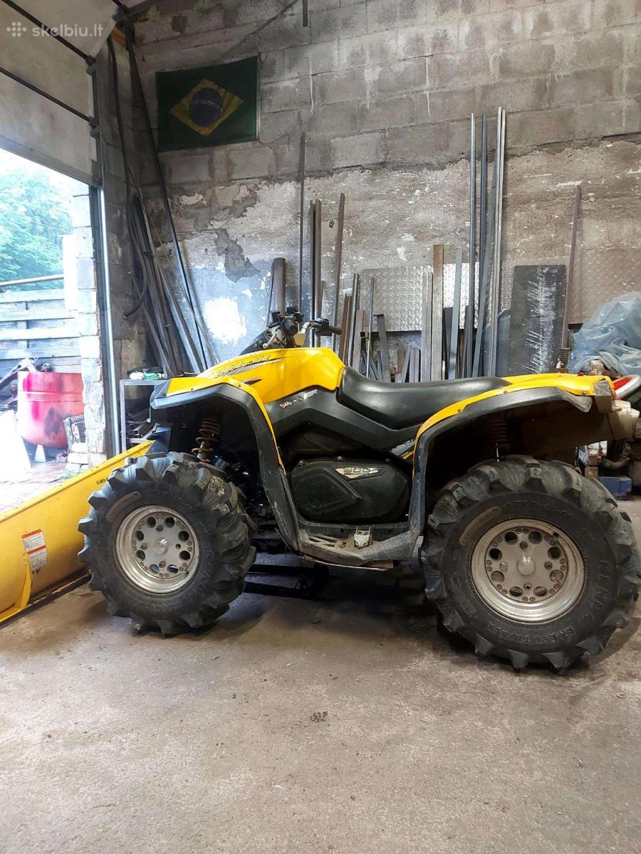 Dzeltens Can-Am Renegade 2007 Kretinga, ar dzinēja tilpumu 0.80 L un nobraukumu 0 tūkst. km par 5500 €, foto 5 vietnē AUTOMOTO.COM.LV