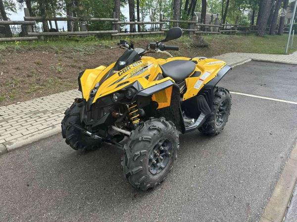 Dzeltens Can-Am Renegade 2008 Švenčionys, ar dzinēja tilpumu 0.50 L un nobraukumu 10 tūkst. km par 5600 €, foto 1 vietnē AUTOMOTO.COM.LV