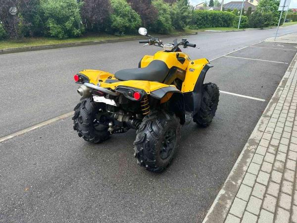 Dzeltens Can-Am Renegade 2008 Švenčionys, ar dzinēja tilpumu 0.50 L un nobraukumu 10 tūkst. km par 5600 €, foto 5 vietnē AUTOMOTO.COM.LV