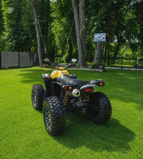 Желтый Can-Am Renegade 2008 в Каунас, объемом двигателя 0.50 л и пробегом 9 тыс. км за 4700 €, фото 2 на AUTOMOTO.COM.LV