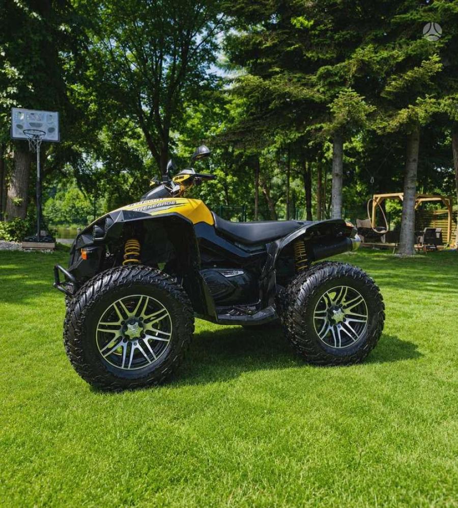 Dzeltens Can-Am Renegade 2008 Kauņa, ar dzinēja tilpumu 0.50 L un nobraukumu 9 tūkst. km par 4700 €, foto 4 vietnē AUTOMOTO.COM.LV