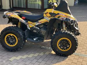 Dzeltens Can-Am Renegade 2008 Kauņa, ar dzinēja tilpumu 0.80 L un nobraukumu 10 tūkst. km par 7000 €, foto 3 vietnē AUTOMOTO.COM.LV