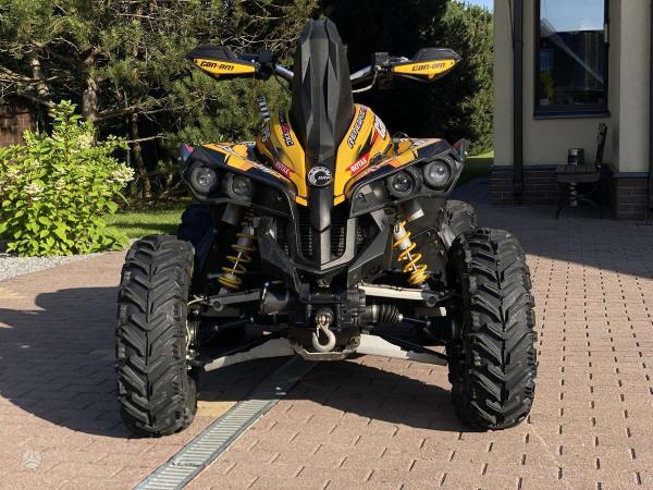 Yellow Can-Am Renegade 2008 in Kaunas, with an engine capacity of 0.80 L and mileage of 10 thousand km for 7000 €, photo 4 on AUTOMOTO.COM.LV