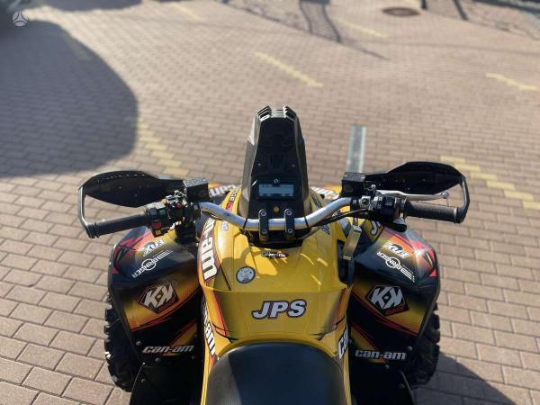 Yellow Can-Am Renegade 2008 in Kaunas, with an engine capacity of 0.80 L and mileage of 10 thousand km for 7000 €, photo 6 on AUTOMOTO.COM.LV