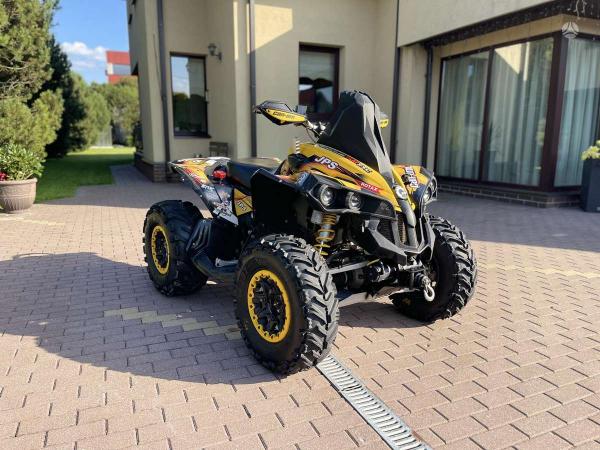 Yellow Can-Am Renegade 2008 in Kaunas, with an engine capacity of 0.80 L and mileage of 10 thousand km for 7000 €, photo 7 on AUTOMOTO.COM.LV